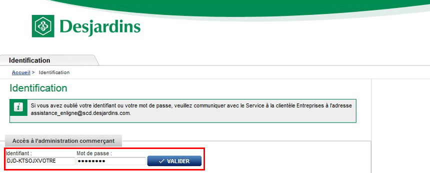 Specimen De Cheque Desjardins